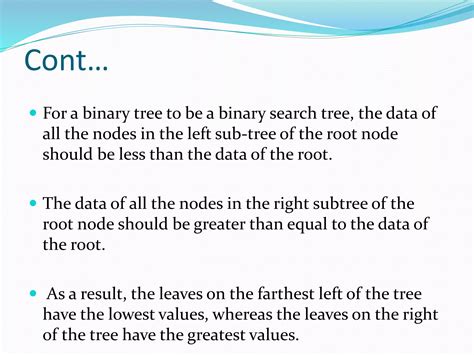 Binary Search Tree In Data Structures Ppt