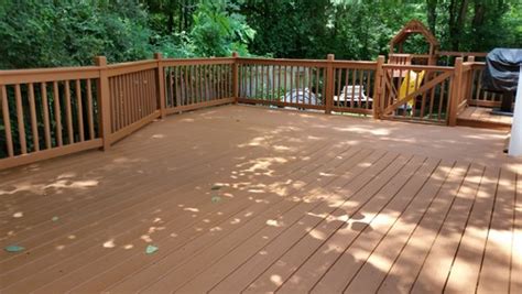 This Deck Is Wrapped In A Solid Stain From Sherwin Williams Color Is Cedar Bark