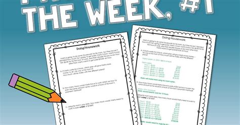 Problem Of The Week