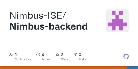 Github Nimbus Ise Nimbus Backend