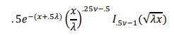 Non Central Chi Squared Distribution