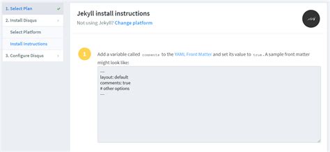 Jekyll 지킬jekyll에 Disqus 추가하기 Infiduk
