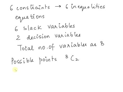 solved assume that therc are 6 inequalities and 2 decision variables