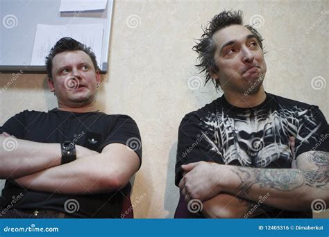 Andrei Knyazev And Michael Gorsh Editorial Photo Image Of Band Knyaz 12405316