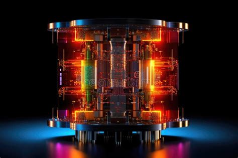 Computing And Quantum Technology Generative Ai Stock Illustration