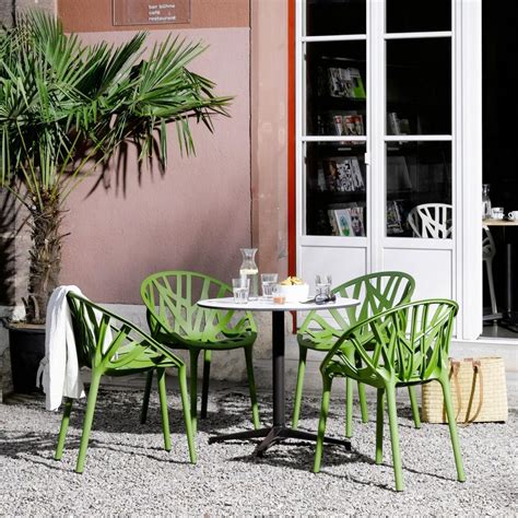 Belleville Round Bistro Table Outdoor Vitra Palette And Parlor