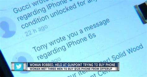 Woman Robbed At Gunpoint During Offerup Meetup
