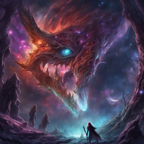 A Cosmic Entity In Space 3 By Jamescampbell99 On Deviantart