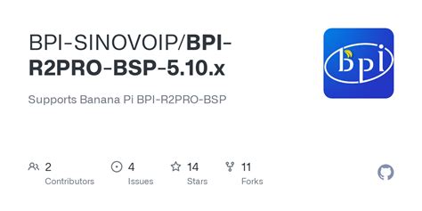GitHub BPI SINOVOIP BPI R2PRO BSP 5 10 X Supports Banana Pi BPI R2PRO BSP