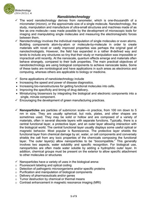 Nanobiotechnology Pdf