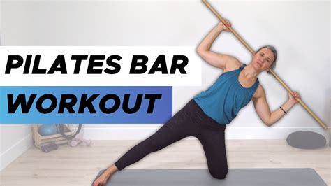 Pilates Bar Workout 30 Min Total Body Pilates Youtube