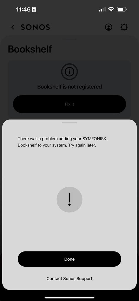 How Do I Fix The Issue Of Adding Symfonisk To Account Rsonos