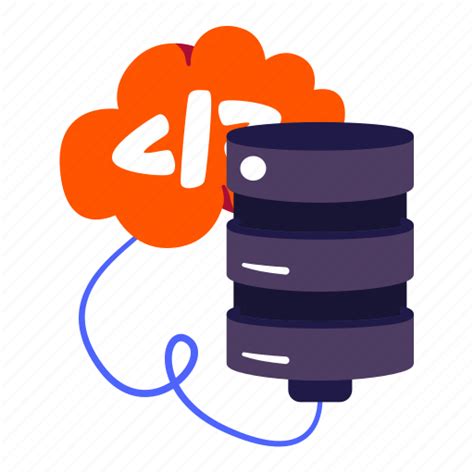 Cloud Coding Database Programming Icon Download On Iconfinder