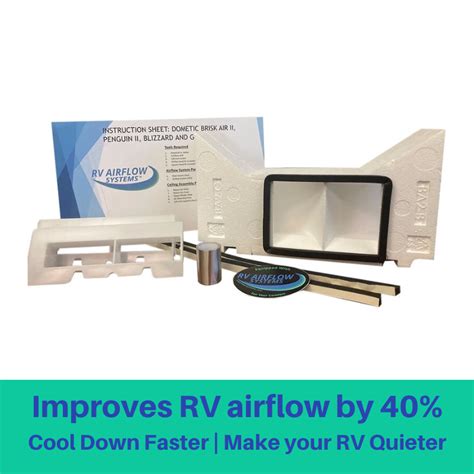 Rv Airflow For Dometic Brisk Air 2 Evolution Blizzard