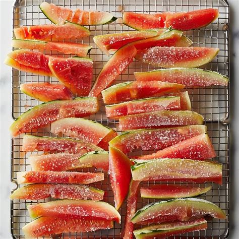 Candied Watermelon Rinds Recipe In 2024 Watermelon Rind Watermelon
