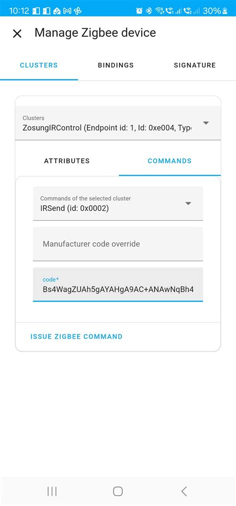 Zigbee Zhaissuezigbeeclustercommand In Automation Zigbee Home