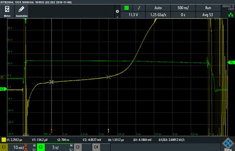 Inductor Saturation Current Tester