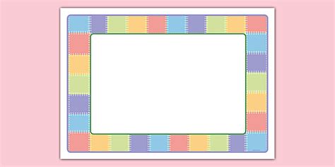 Muted Colour Patchwork Themed Editable Poster Teacher Made