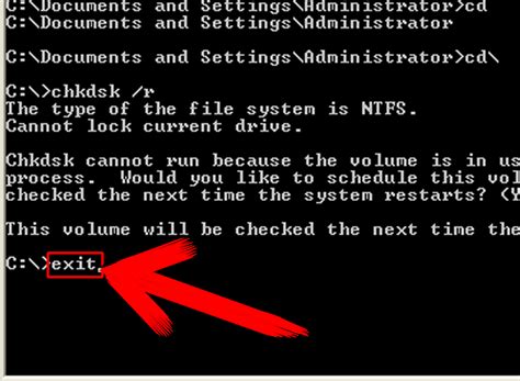 How To Run A Chkdsk Function On Windows XP Steps