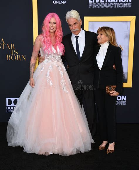 Sam Elliott Katharine Ross E Cleo Rose Elliott Fotografia Editorial