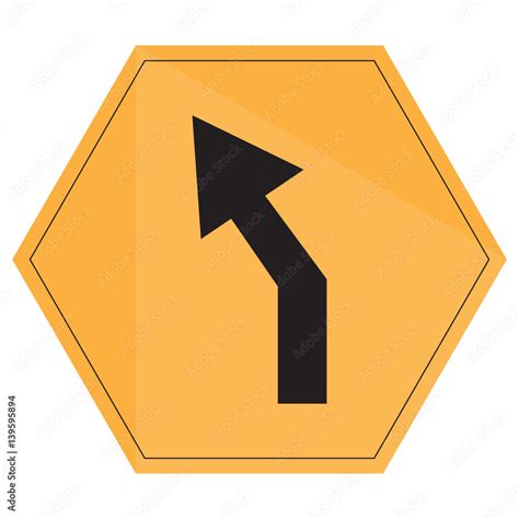 Isolated Transit Signal On A White Background Vector Illustration Stock Vector Adobe Stock