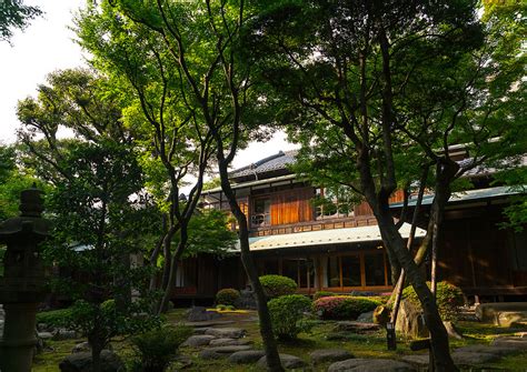 Traditional Japanese House In Tokyo Japan