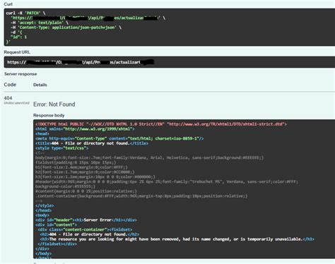 Api Servidor Iis No Reconoce Método Patch En Net Core C Stack Overflow En Español