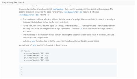 in convert py define a function named reptodecimal that get 2