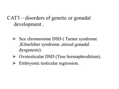 Disorders Of Sex Development Dsd Defination Classification Cah Ais