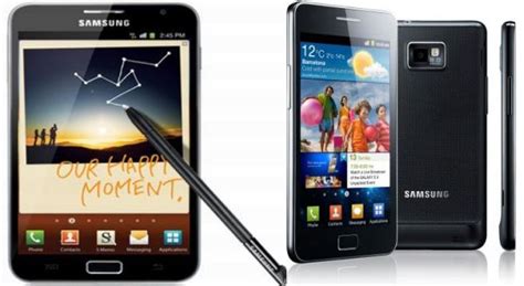 What S Different Samsung Galaxy S Ii Vs Samsung Galaxy Note Cellphonebeat