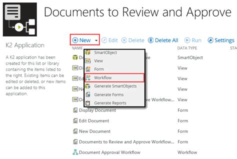Add The Document Review Workflow