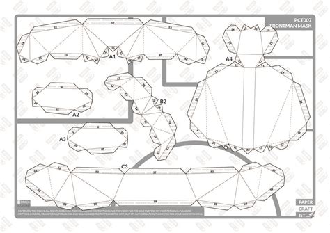 Frontman Mask Papercraftist