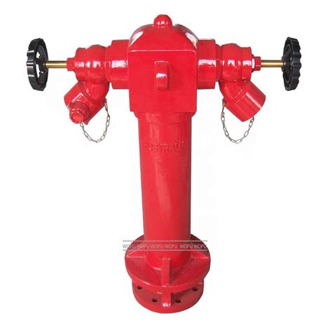 4pillar Type Fire Hydrant With 2 1 2landing Valve Parts Fire Hydrant And Foam Monitor