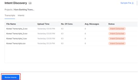intent discovery beta kore ai documentation