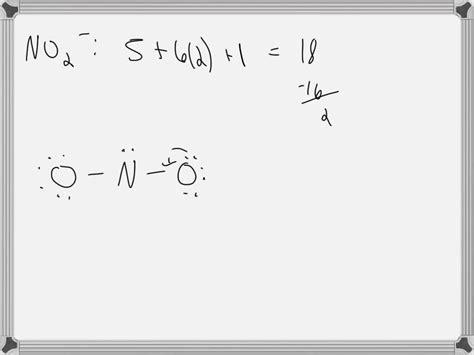 Solved Draw On Paper A Lewis Structure For No2 And Answer The