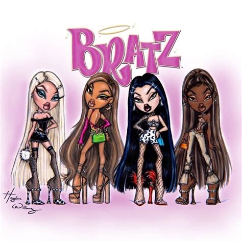 Bratz Logo Drawing Brats Painting Brats Dolls Drawing Las Bratz