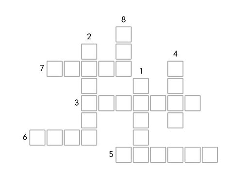 Tipos De Datos Primitivos Crossword