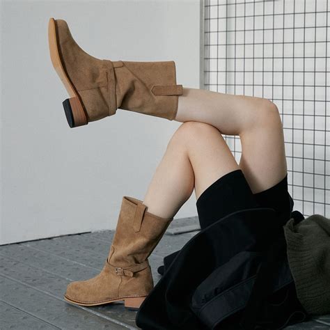 New단독 컬러추가 Dance 댄스 벨트 하프 부츠 2 Way260mm까지 감도 깊은 취향 셀렉트샵 29cm