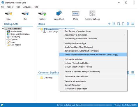 Configuring A Files And Folders Backup Synchronization Exclusions Compression Encryption
