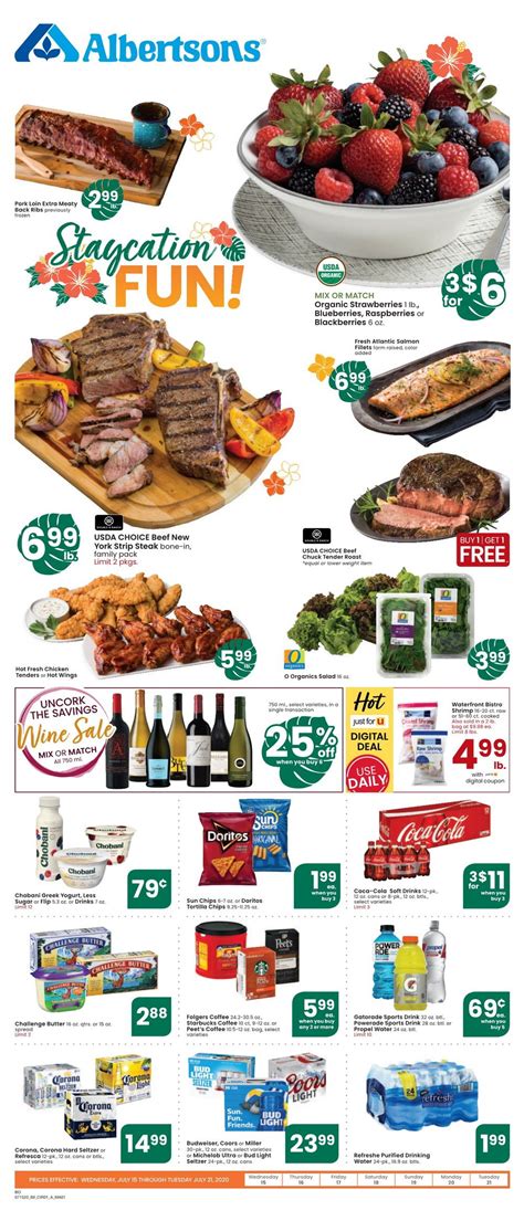 Albertsons Weekly Ad July 15 July 21 2020