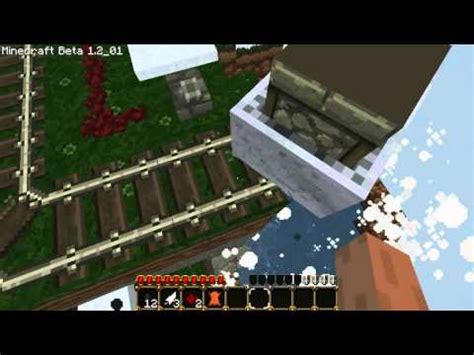 Minecraft Train Crash Youtube