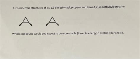Solved 7 Consider The Structures Of