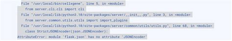 Bug Attributeerror Module Flaskjson Has No Attribute Jsonencoder · Issue 2608