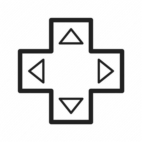 Arrow Control Game Key Keyboard Keys Play Icon Download On Iconfinder