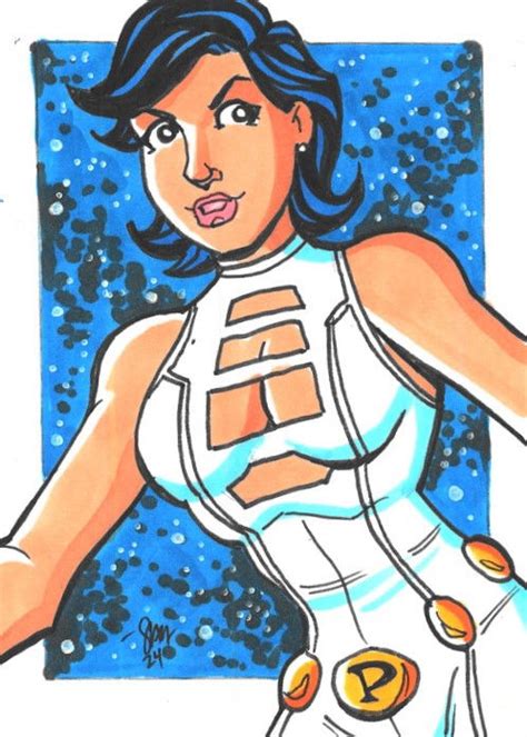Phantom Girl Tinya Wazzo Of Bgztl From The Legion Of Super Heroes