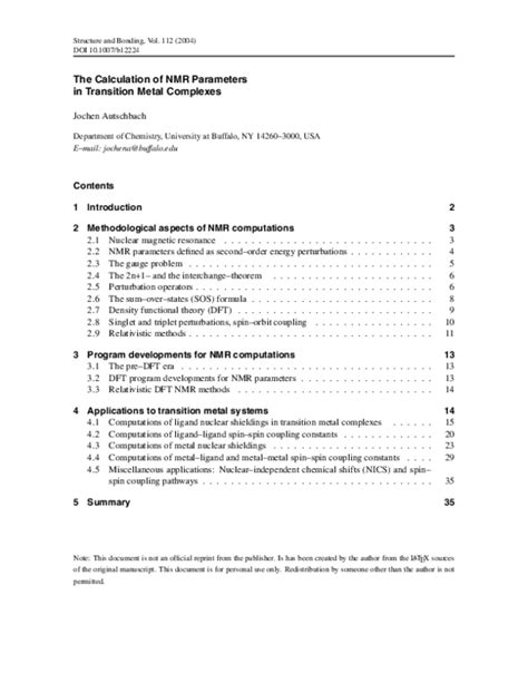 Pdf Principles And Applications Of Density Functional Theory In