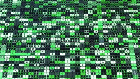 Many Numbers And Codes In Matrix Animation Stock Footage Video Of Cyberspace Programming