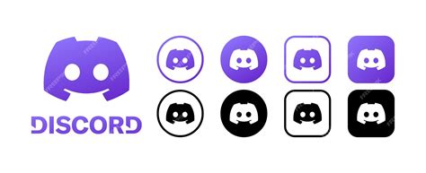 Premium Vector Discord Social Media Logo Icons Editorial Social Media