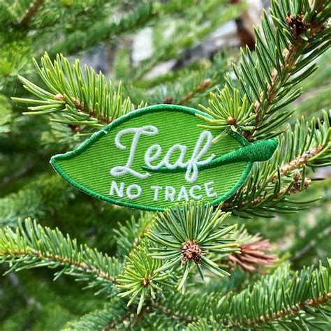 Leave No Trace Patches Etsy