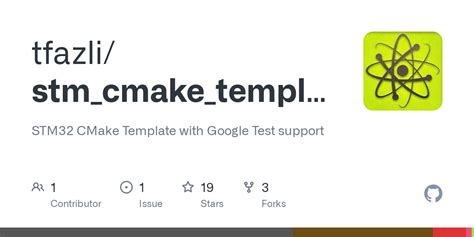 GitHub Tfazli Stm Cmake Template STM CMake Template With Google Test Support